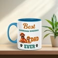 Best Rhodesian Ridgeback Dad Ever Happy Father's Day 11oz Accent Two ...
