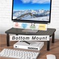 Monitor Memo Board Top Mount,18" Monitor Sticky Note Holder,Sticky ...