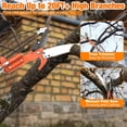 26FT Reach Tree Trimmer, Manual Pole Saw with 5-20FT Extension Pole ...