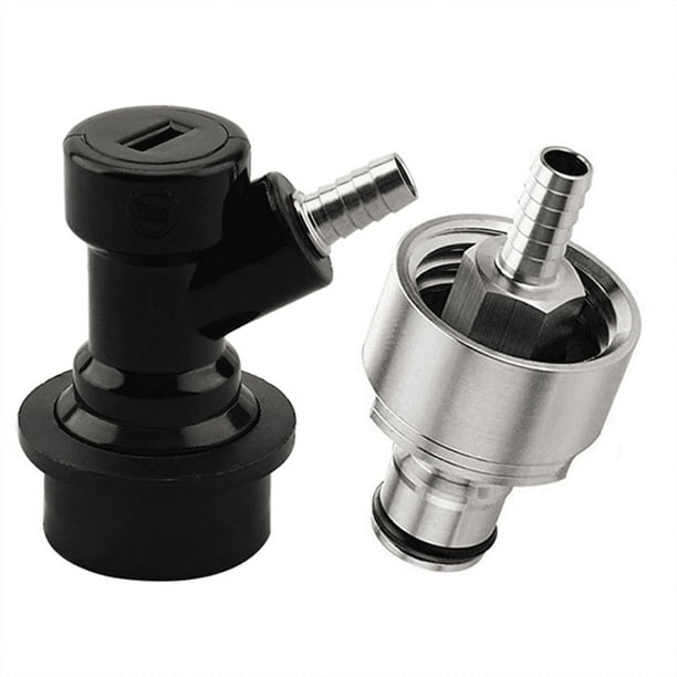 Beer Brewing Carbonation Cap with 5/16Inch Barb Ball Lock Disconnect ...