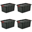 LIFE STORY Adult 55 Quart Stackable Plastic Storage Bin, Gray - Walmart.com