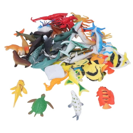 Sea Animals Toys, Ocean Toys Tropical Fish Whale Seal Sea Shrimp Crab ...