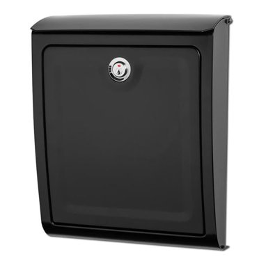 Locking Wall Mount Mailbox (Medium) - Walmart.com