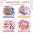 Nano Bubbles Tape| 2 Pcs Nano Tape for Making Bubbles | Creative Blowable Bubble Double Sided ...