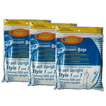 Replacement Bissell Style 7 Bags (6 Pack) - Walmart.com