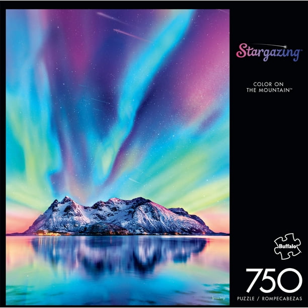 Buffalo Games 750-Piece Stargazing Color on the Mountain Interlocking ...