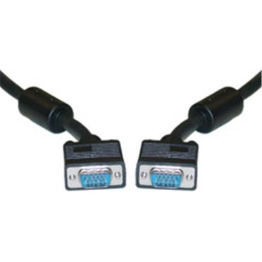 VCOM Moniter Y Splitter Black Cable with Blue Connector, Male VGA to 2 ...