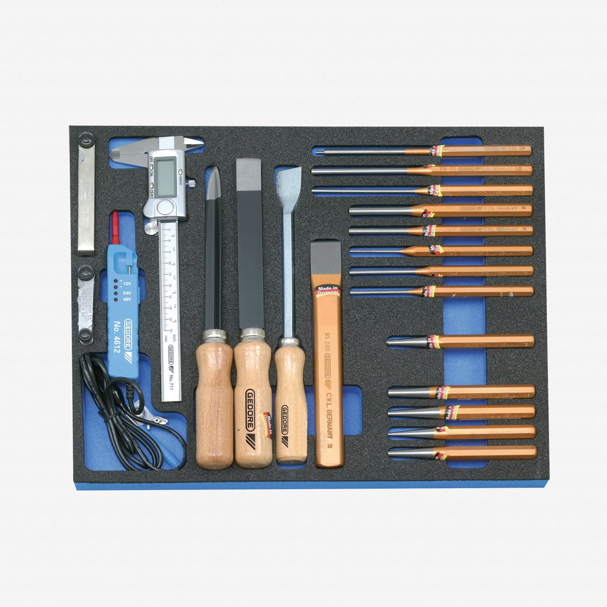 Gedore 2005 CT2-119 Tool set in 2/4 CT tool module, 22 pieces - Walmart.com