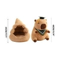 kosheko Cute Capybara Graduation Plush Toy - Soft, Safe, and Perfect ...