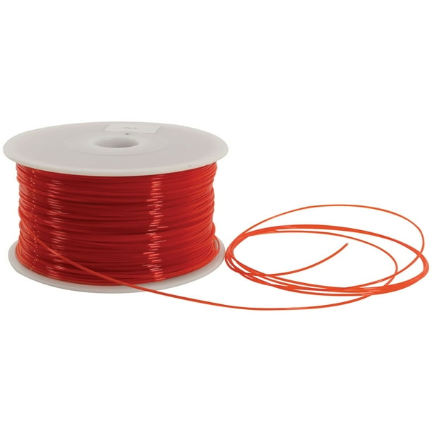 FoxSmart TRANSLUCENT RED 1.75mm PLA 3D Printer Filament, 1kg Spool ...