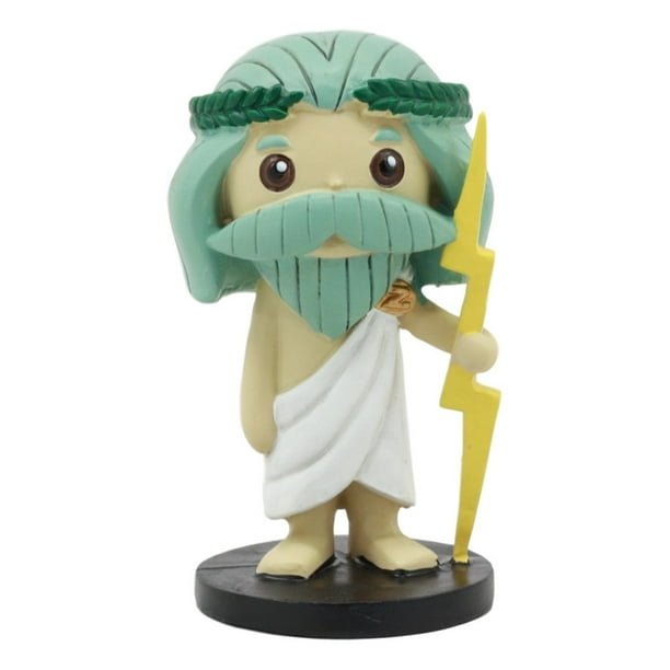 Ebros Greekies Collection Greek Mythology God Zeus Holding Lightning ...