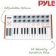Pyle PMIDIKPD50 - MIDI Keyboard System - Digital USB Controller ...