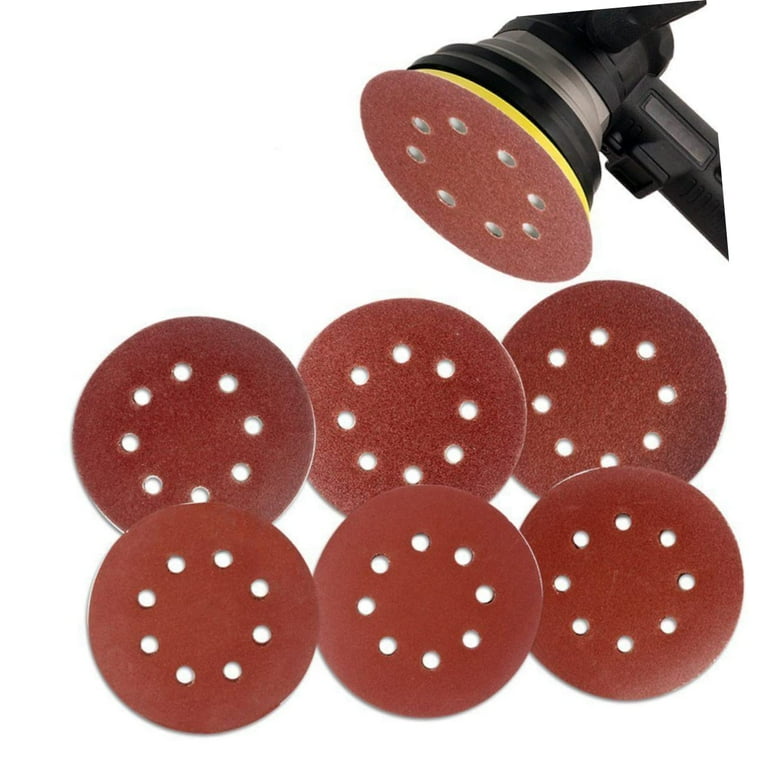 Sanding Discs 100pcs Mixed Grit Sanding Paper Set - 25mm Round Discs ...