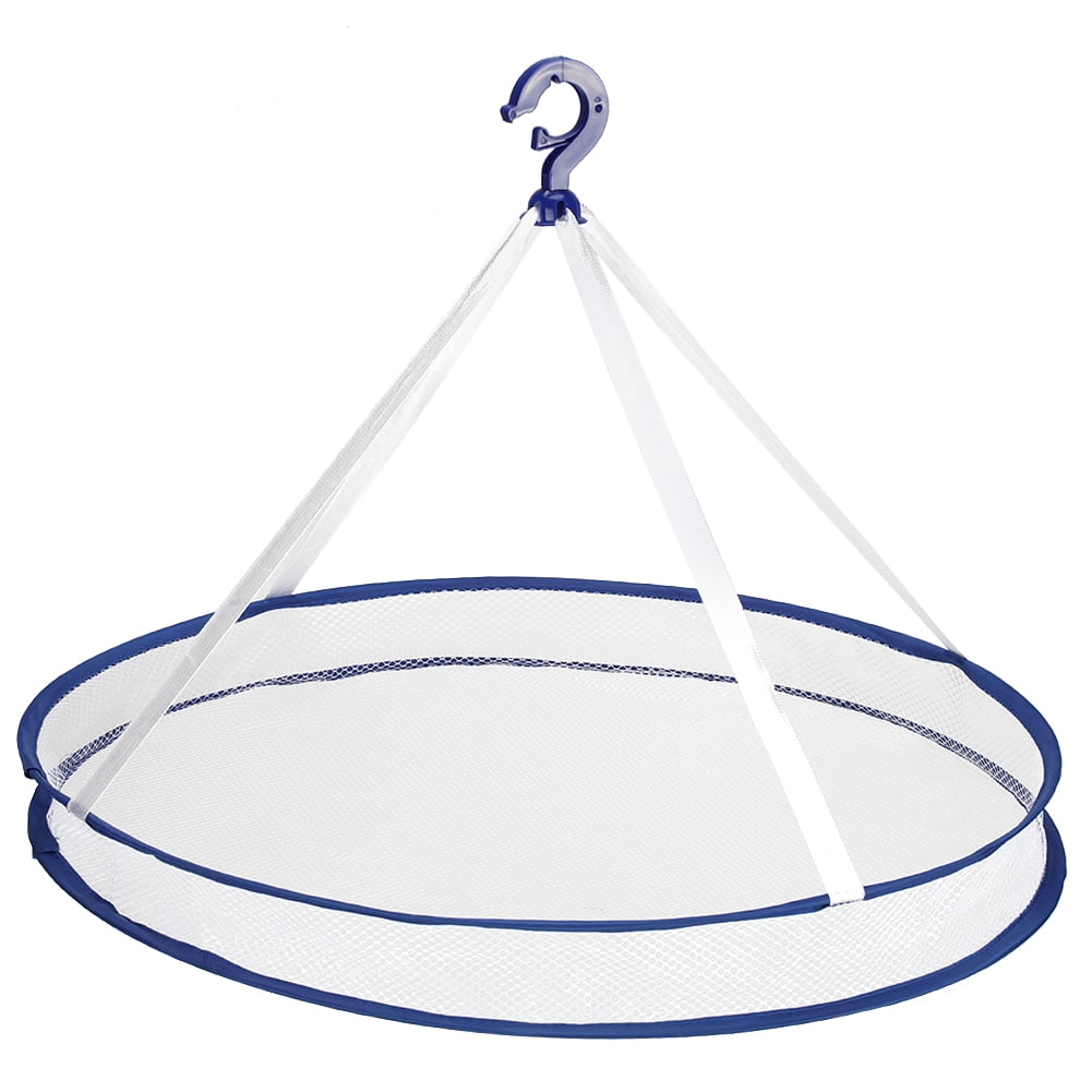 Quality Folding Drying Rack Hanging Clothes Laundry Sweater Basket ...