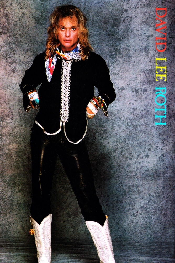 David Lee Roth Poster 24x36 24x36 Unframed, Age: Adults, Rectangle Z ...