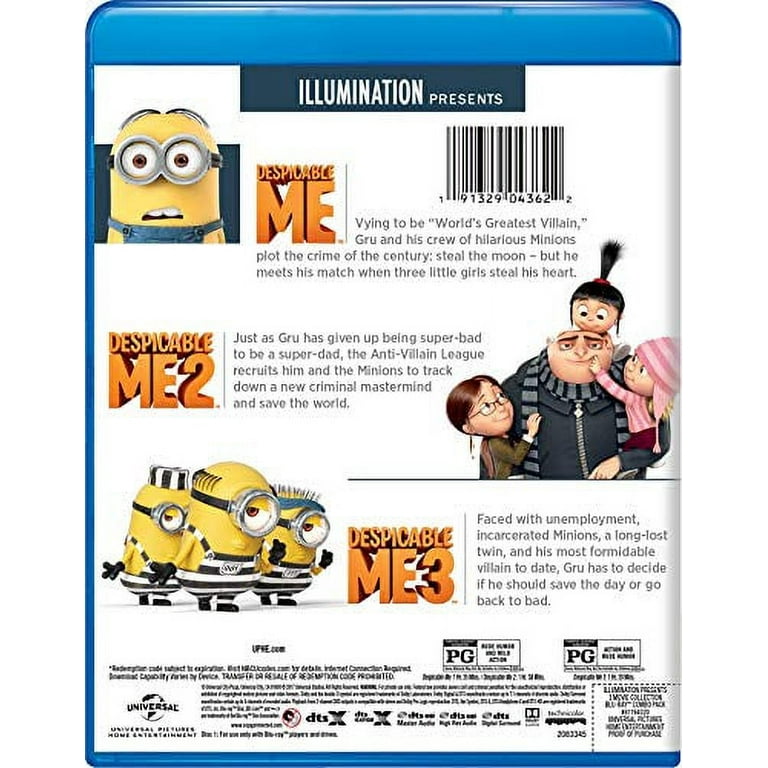 Despicable Me Digital Copy