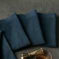 Thyme & Table Navy Bar Mop Kitchen Towels 16x18 Inches, 4 Pack ...