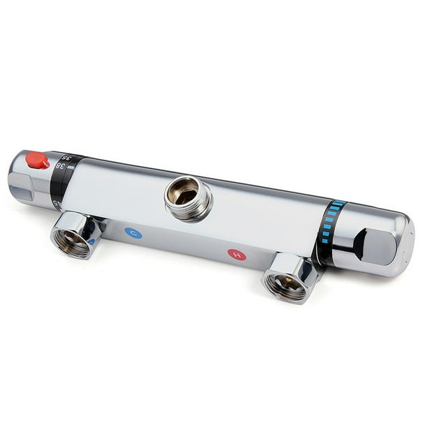 Youkk Thermostatic Mixing Valves Bathroom Shower Wall-Mounted Constant ...