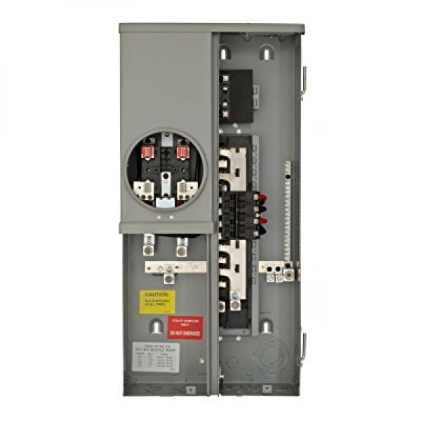 Siemens MC0816B1200ESN 8 Space 16 Circuit 200-Amp Surface Mount Meter ...