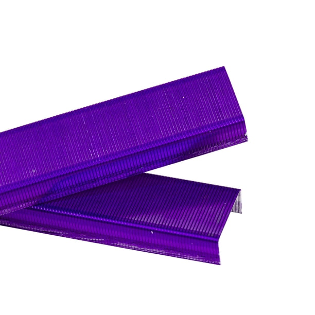 JAM Standard Colorful Staples, Purple, 5000/Box - Walmart.com