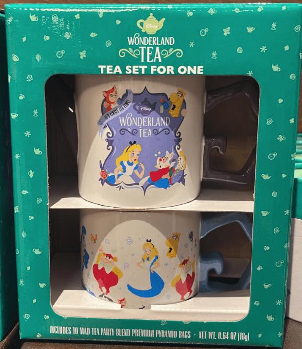 Disney Parks Alice Wonderland Tea Set For One Mug / Teapot / Tea New ...