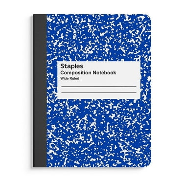 Staples Composition Notebook 7.5" x 9.75" College Ruled 100 Sheets ...