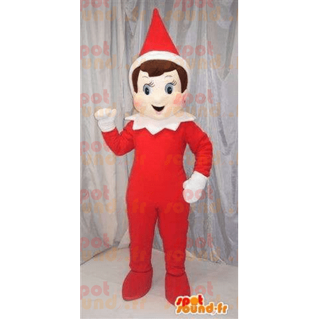 Red elf with hat in red and white cone special Christmas | Walmart Canada