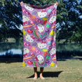 Hello Kitty Cherry Summer Microfiber Beach Towel,30 x 60 inches ...