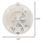 Fresh Products Easy Fresh Dispenser, White, 4 3/4" Diameter, 12/Carton ...