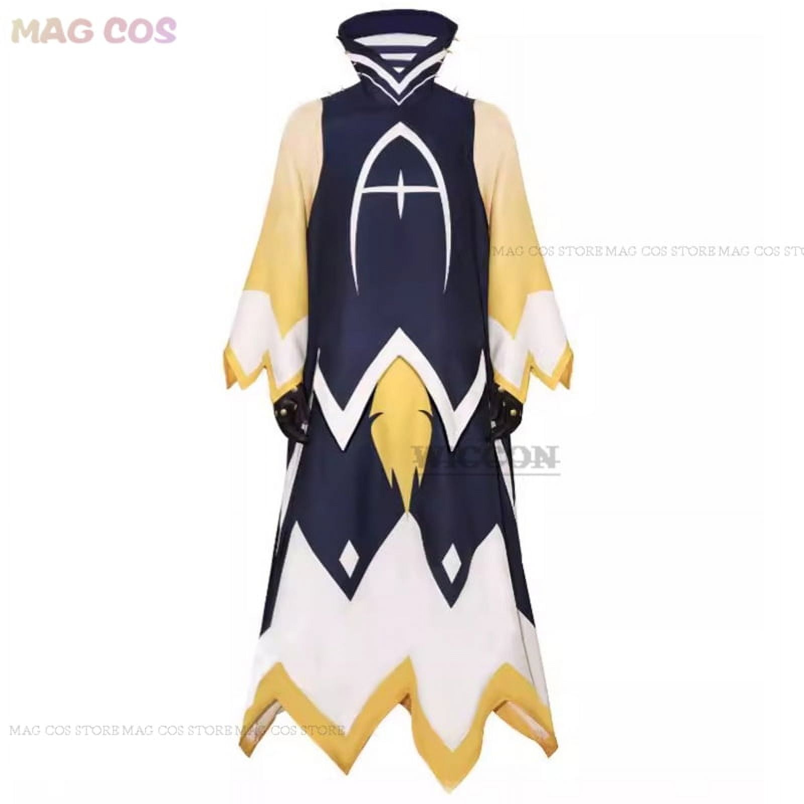 Hazbin Adam Cosplay Anime Hotel hombre Ángel Halo alas de Ángel ropa ...