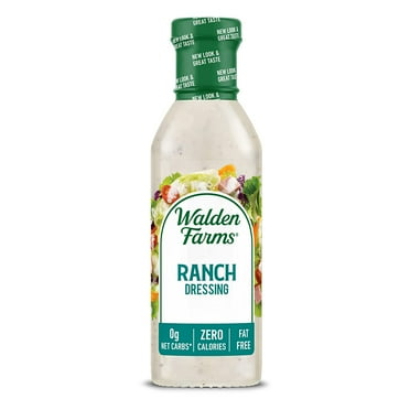 Walden Farms Bacon Ranch Dressing, 12 Fl Oz - Walmart.com