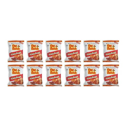 Authentic Old Dutch Ketchup Crisps Snacks - 220g/7.8oz Box, Food from ...