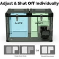 ICECO VL65 68 Quart Dual Zone Portable Refrigerator, 65 Liters, DC 12 ...