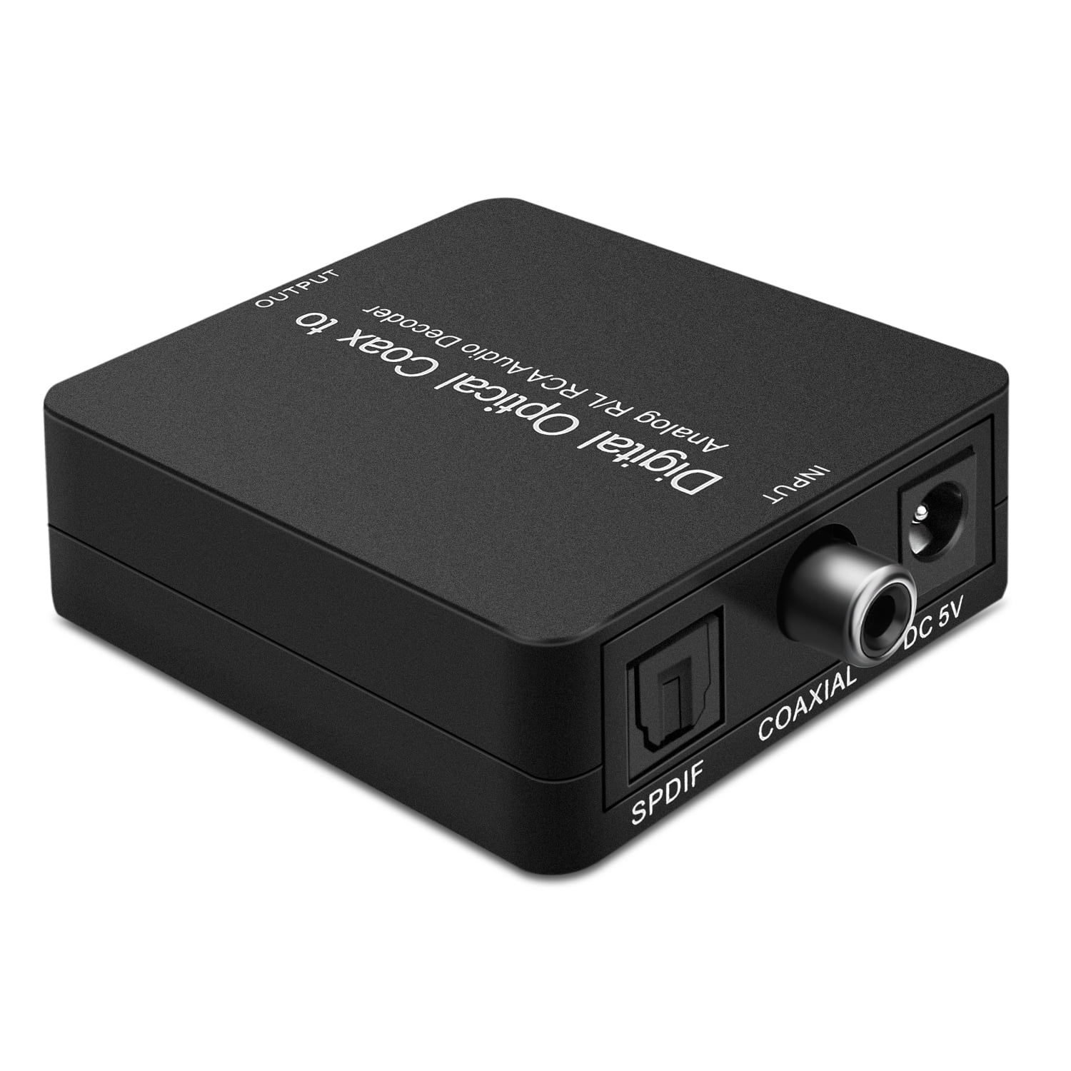 Optical audio to rca- dts decoder - connectorloxa