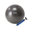 SPRI Xercise Ball 55cm -Black - Walmart.com
