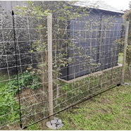 Garden Craft 24in H x 5ft L Gray Galvanized Steel Hardware Cloth with 1 ...