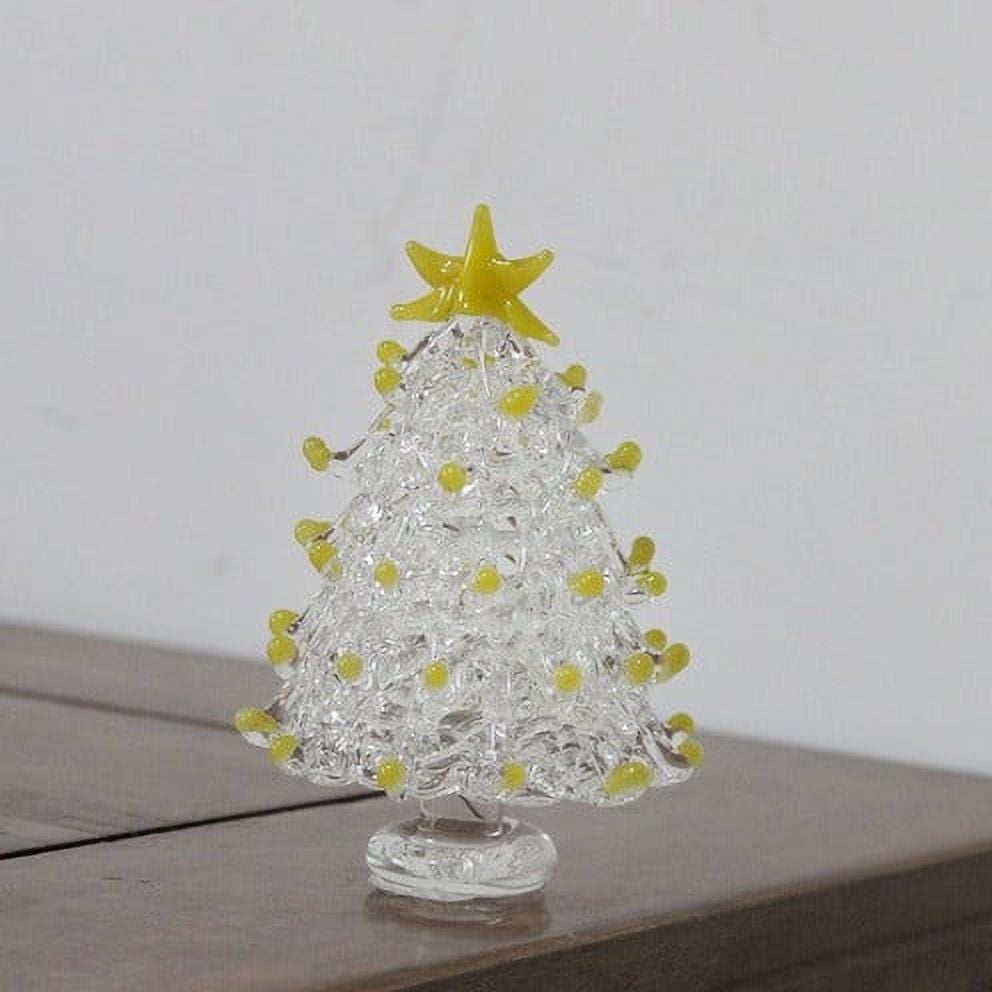 Click here for Boovnll Mini Christmas Tree  Stained Glass Christm... prices