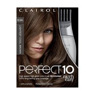 Clairol Nice'n Easy Perfect 10 Permanent Hair Color Dye, 6R Light ...