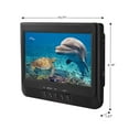Onn 10" 1024p Dual Screen DVD Player with Digital Panel and 1024 x 600 ...