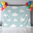 Clouds Photography Backdrop 8x6FT, Blue Sky Photo Backdrops, Background ...