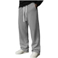 Yuhangmm Men's Casual Pants With Design Comfortable Stretch Tapered Fit ...