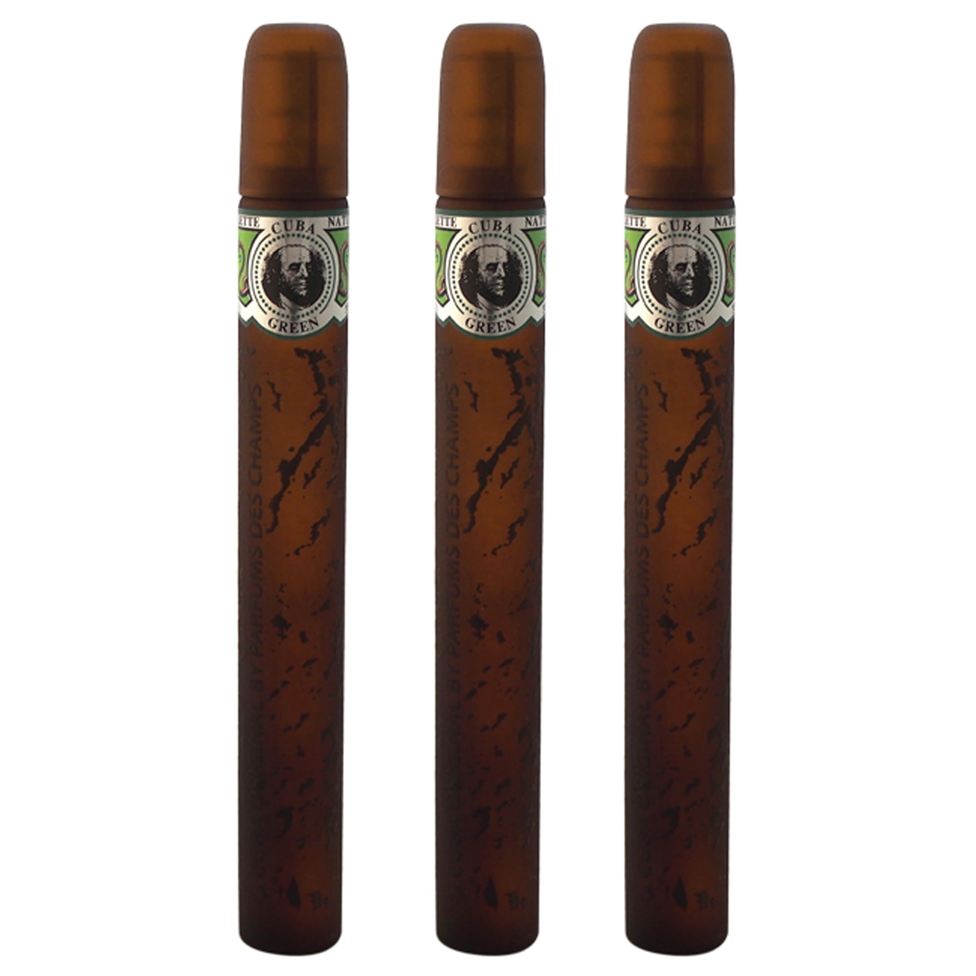 Perfume Cuba Green de Cuba para hombre EDT en aerosol, 35 ml, paquete ...