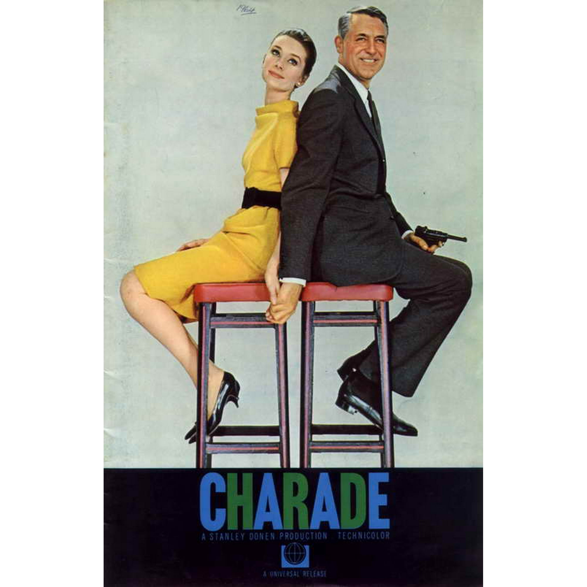 Audrey Hepburn Charade Poster