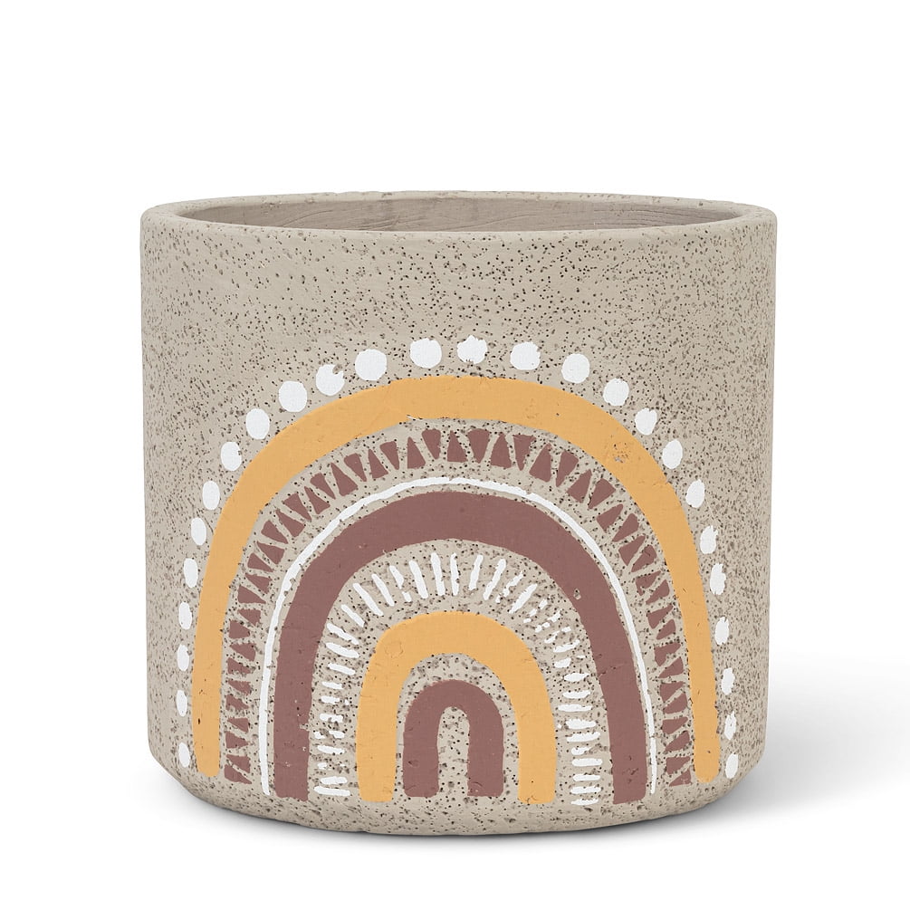 Set of 6 Medium Boho Rainbow Planter - Walmart.com