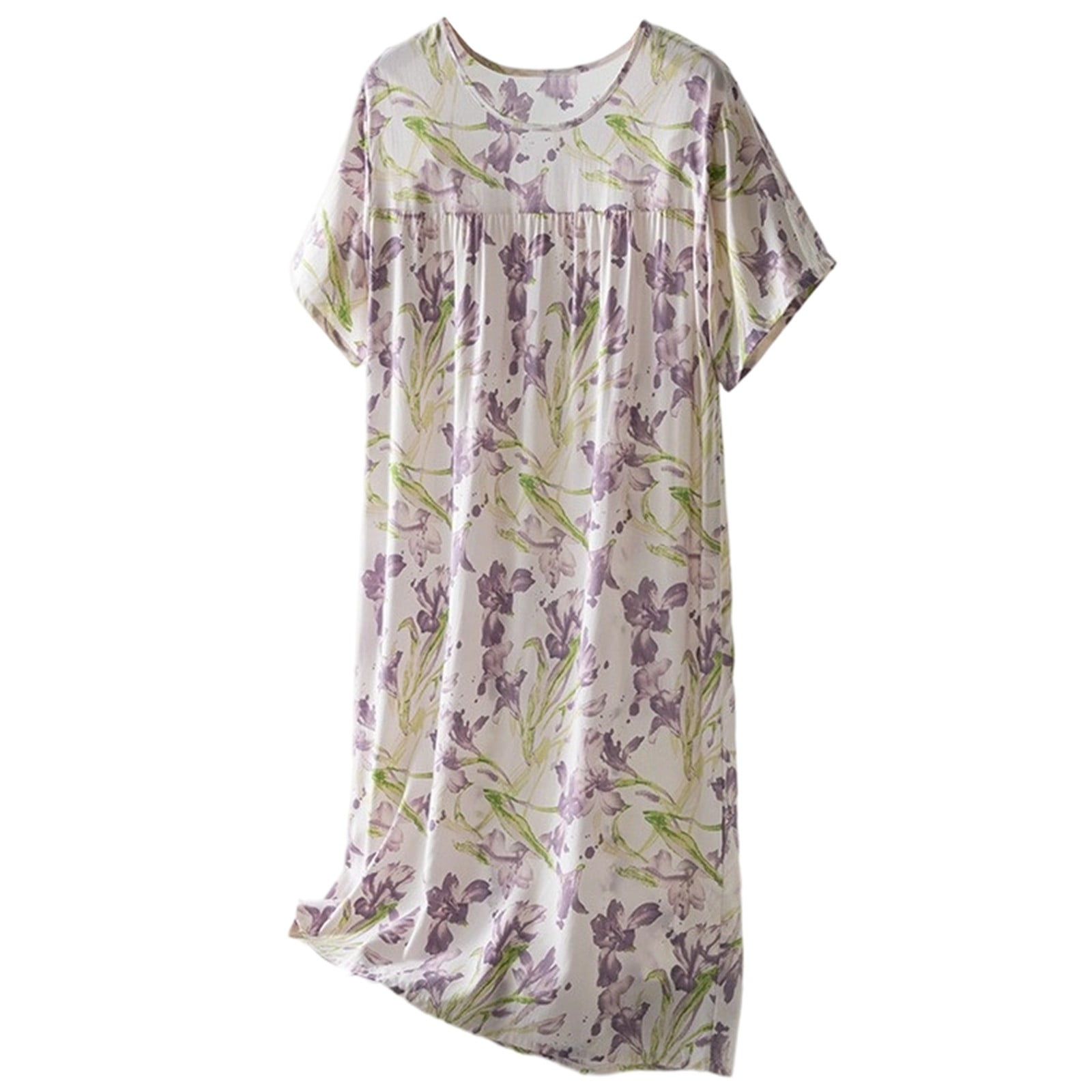 Click here for Xiaowwww Loose Shirt Pajama T Shirts Plus Size Sle... prices