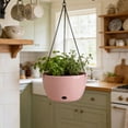 20cm Large Hanging Basket with Chain for Indoor Outdoor Plants and ...