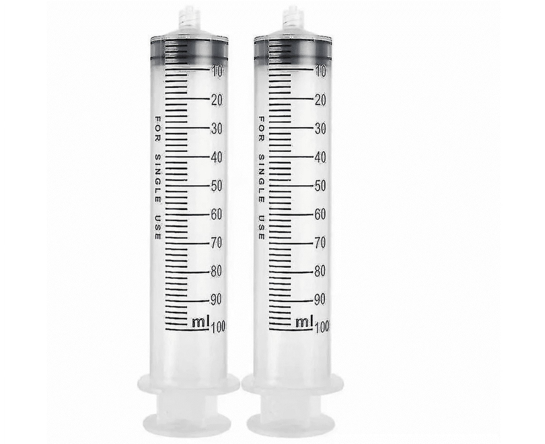 Jeringas de precisión grandes para laboratorios científicos, jeringas industriales de plástico ...