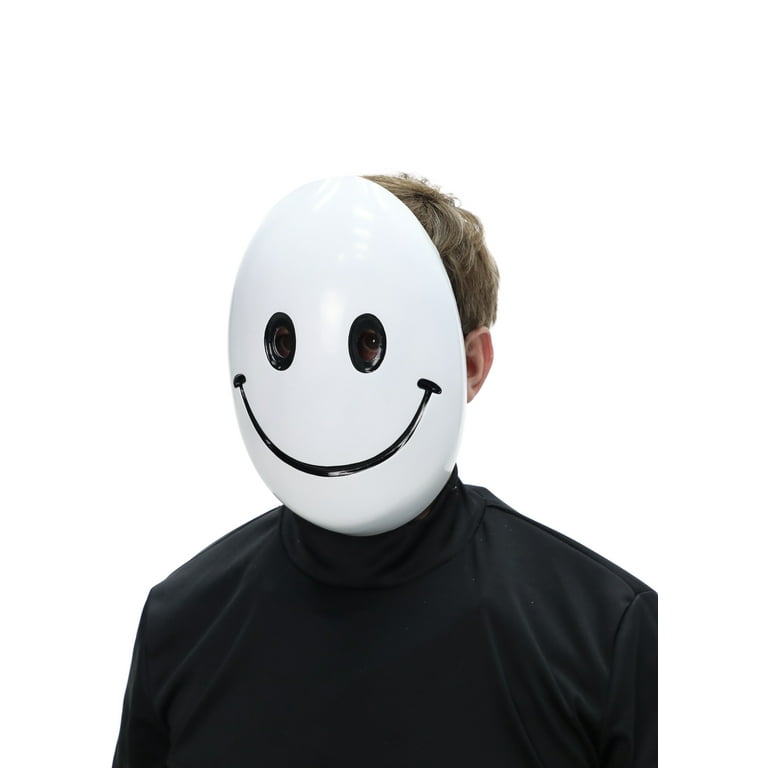 White Smiley Mask