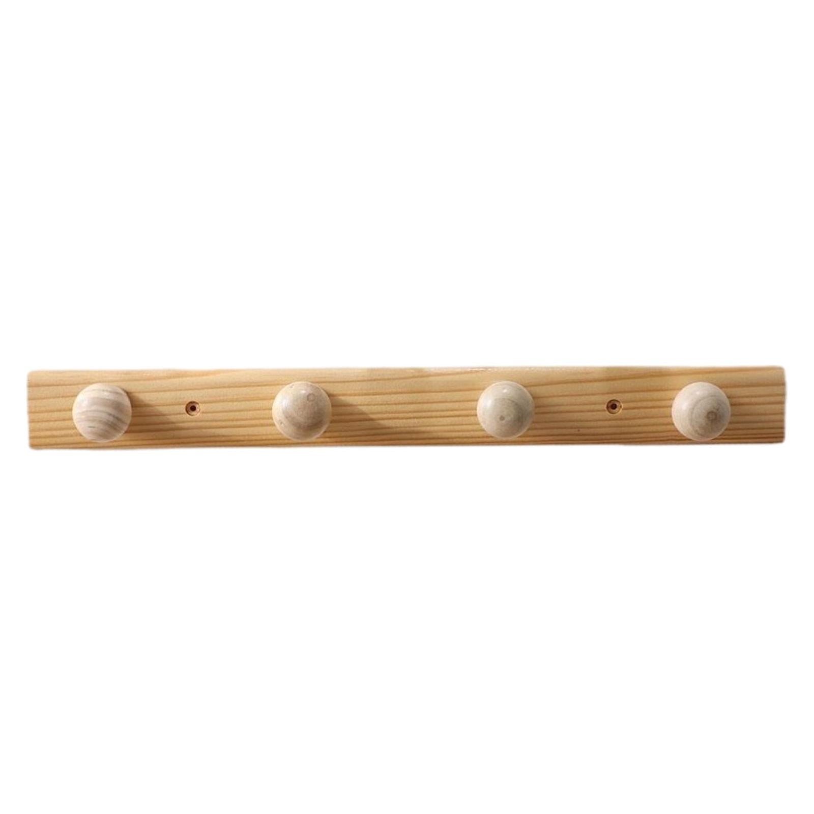 Click here for Lipstore Wooden Coat Hooks Coat Hanger Wall Mount... prices
