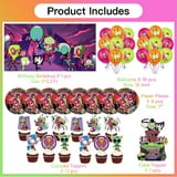 Invader Zim Plates Balloons Party Supplies Plates Cake Toppers ...